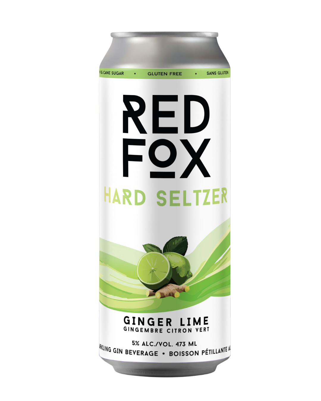 Red Fox Ginger Lime Gin Seltzer – Red Fox Crafters